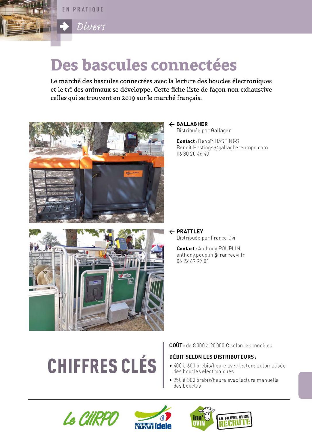 » Des bascules connectées